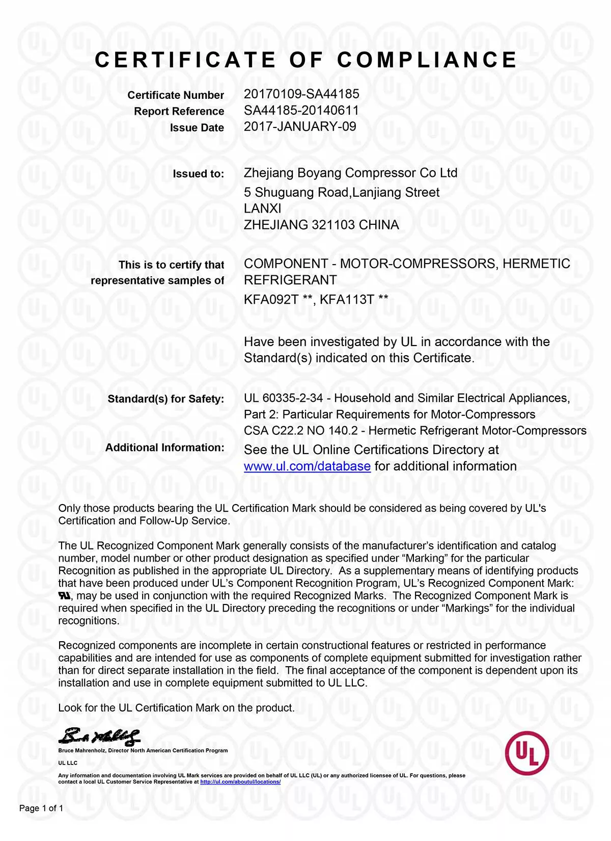 Capability - BOYARD | Refrigeration Compressors & Condensing Units